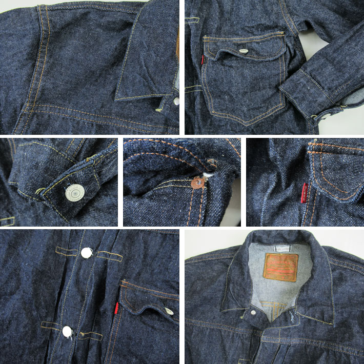 WAREHOUSE ウエアハウス ダックディガー Tバック 1stタイプ デニムジャケット (T BACK STYLE) DD-2001 ...